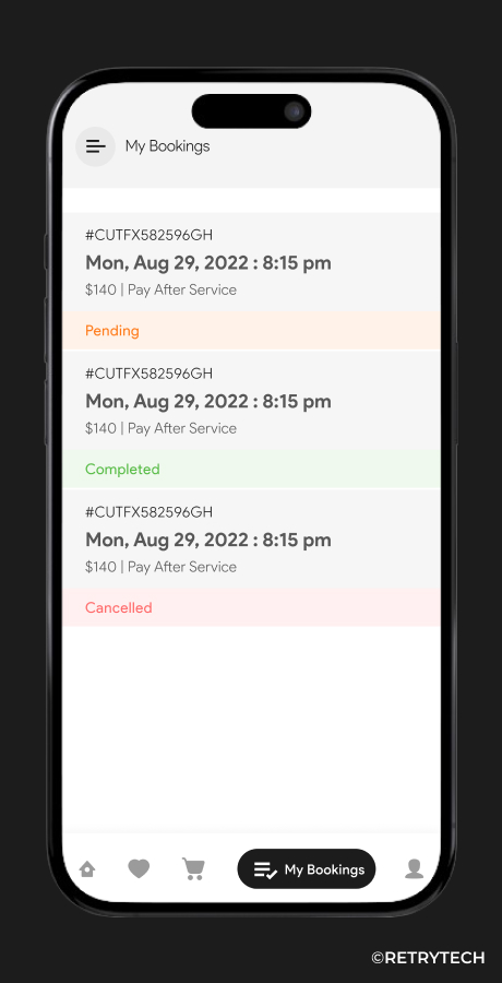 Single Cutfx : Salon Appointment Booking System with Salon Admin & Mobile App | Laravel ...
